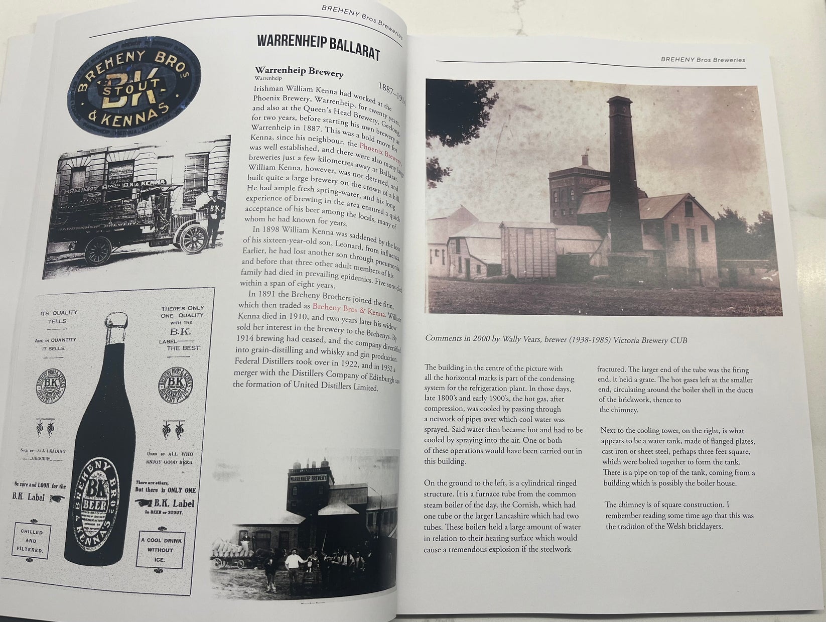Breheny Brothers Breweries Book – Breheny Bros Brewery